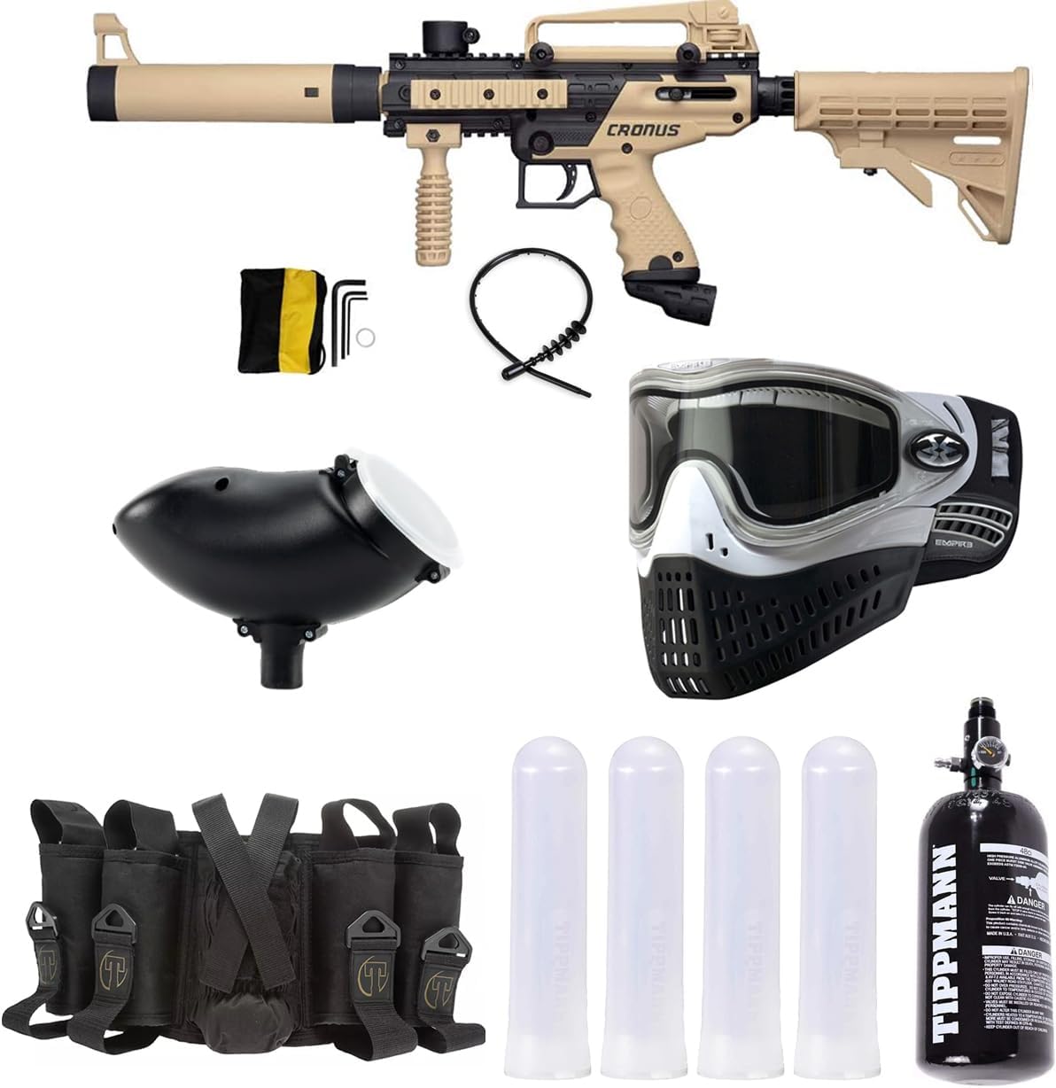 Madcat Tippmann Tactical Cronus Legendary Epic Titanium Gold Silver ...