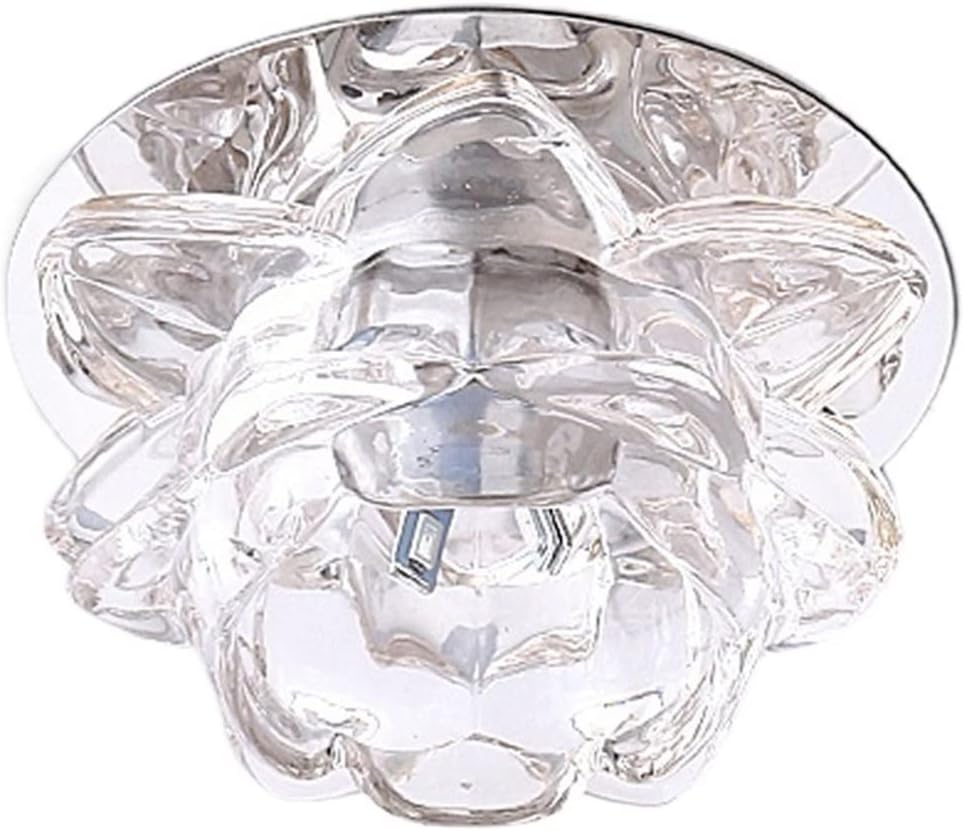 PEHUB Recessed 3W Ceiling Light, Simple and Modern Recessed Ceiling ...