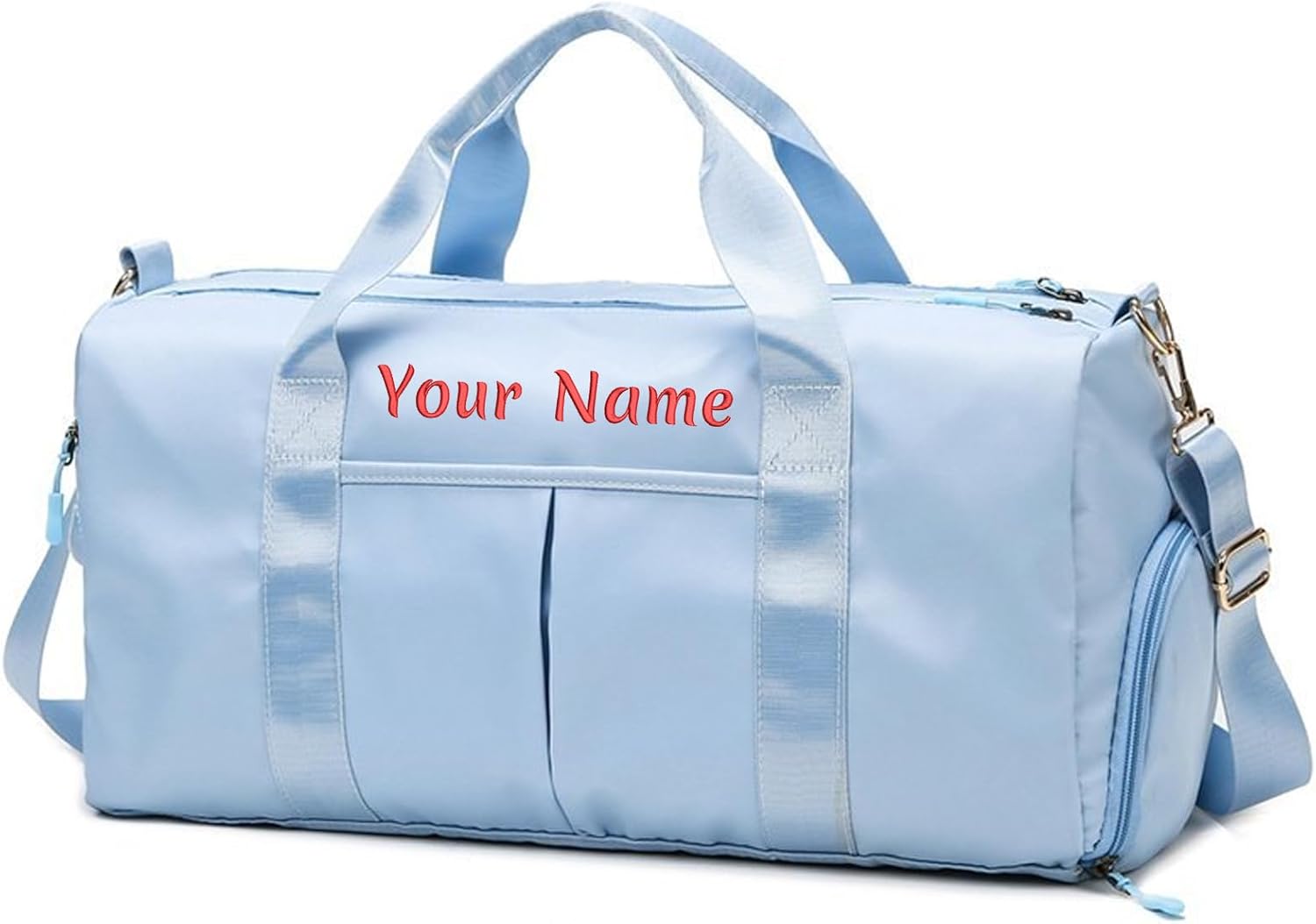 Amazon.com | Personalized Name Embroidered Gym Bag, Custom Duffel Bag ...