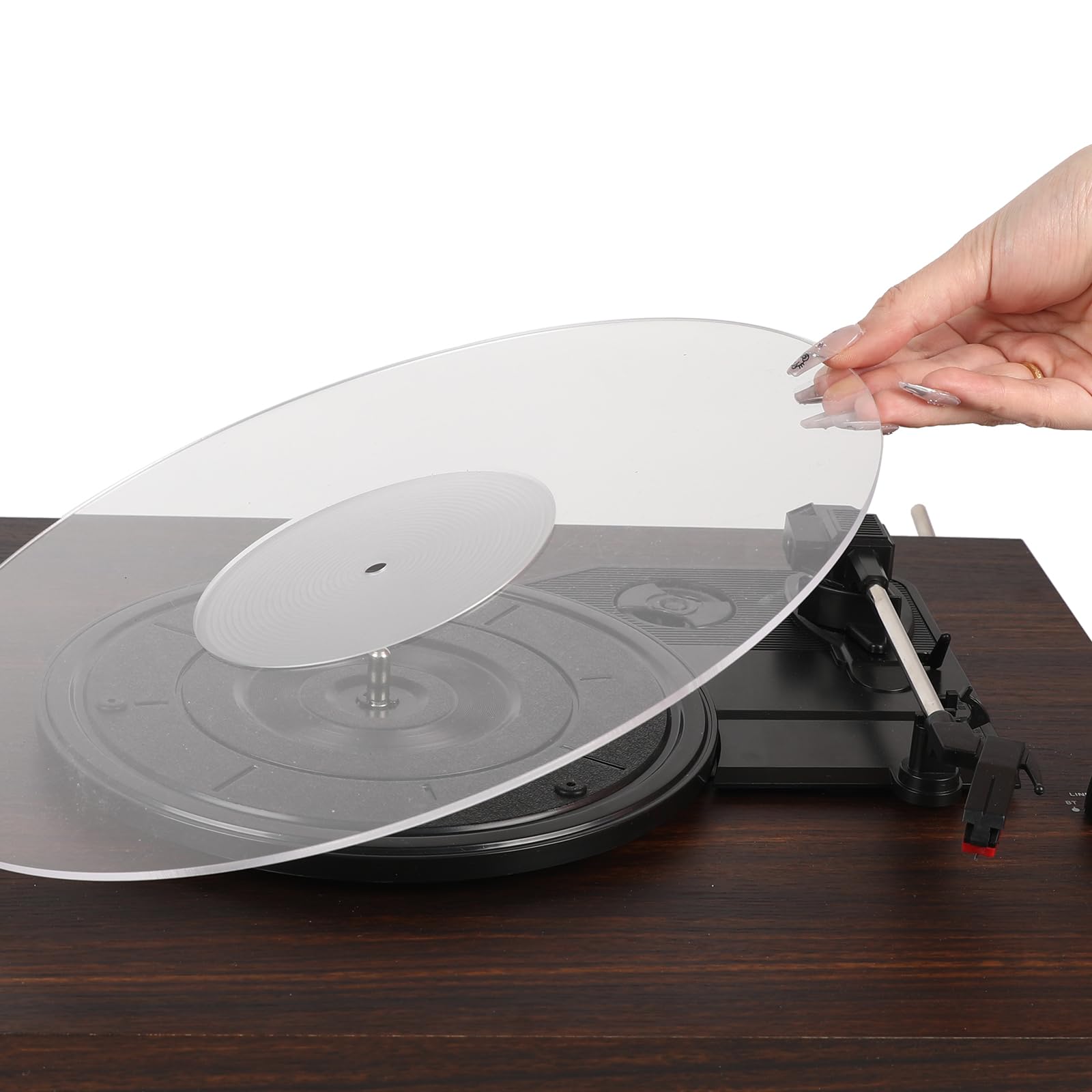 Snapklik.com : Acrylic Turntable Mat Record Slipmat: 12 Inch Platter ...
