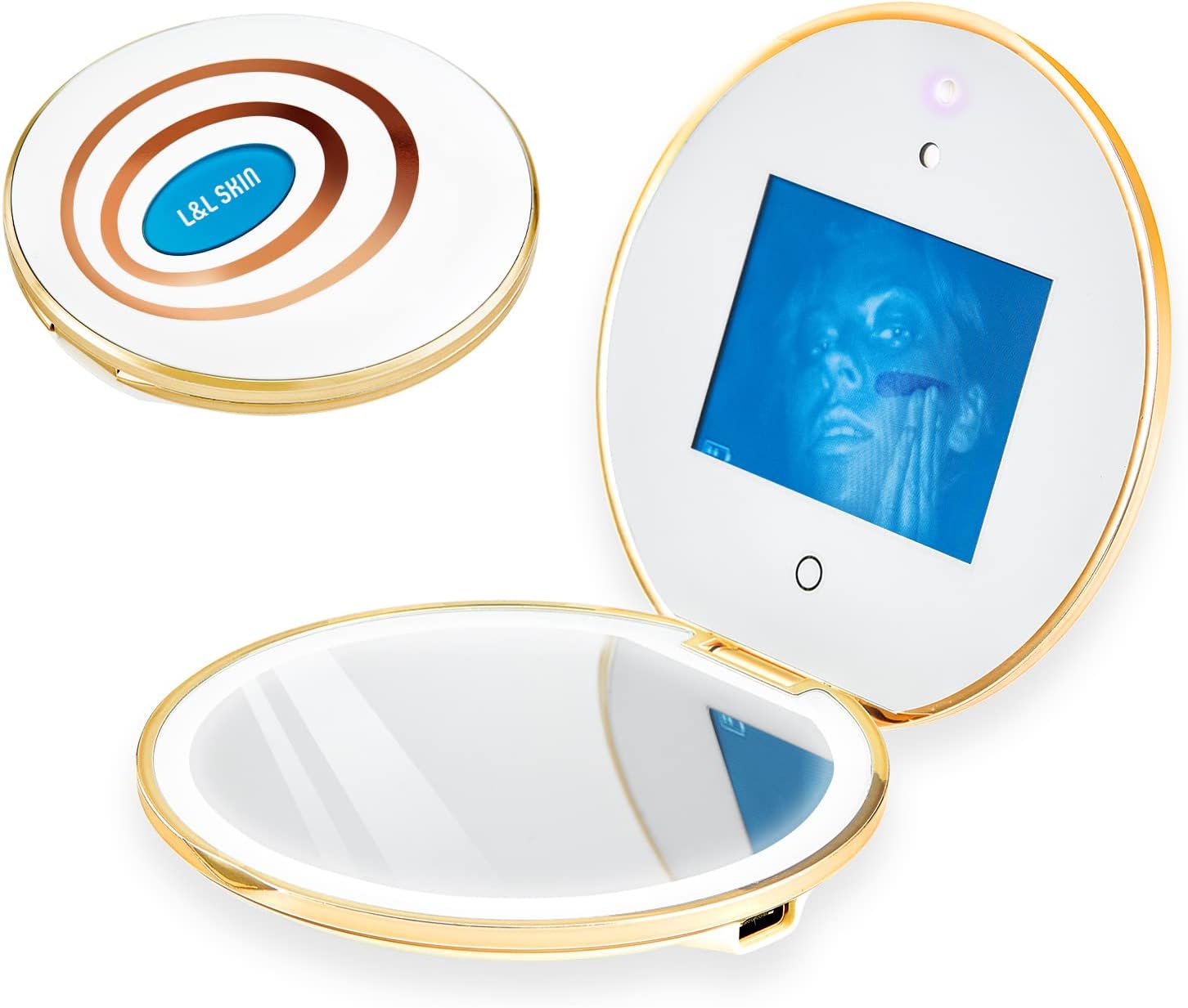 Amazon.com: L&L SKIN UVmagic Mirror, Compact Mirror Design for ...