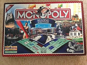 Reading Monopoly Board Game - | 5036905004121 | Amazon.com.au | Books