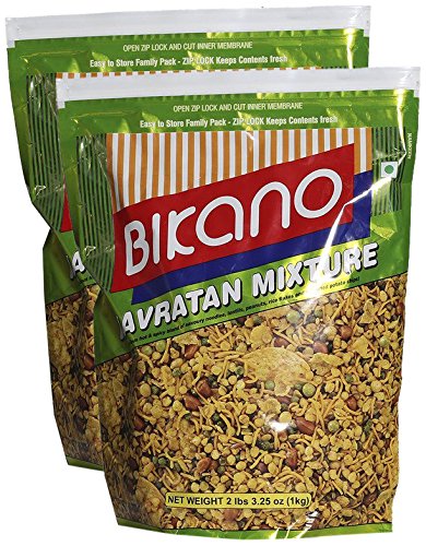 More Combo - Bikano Snacks Navratan Mixture, 1kg (Pack of 2) Promo Pack ...