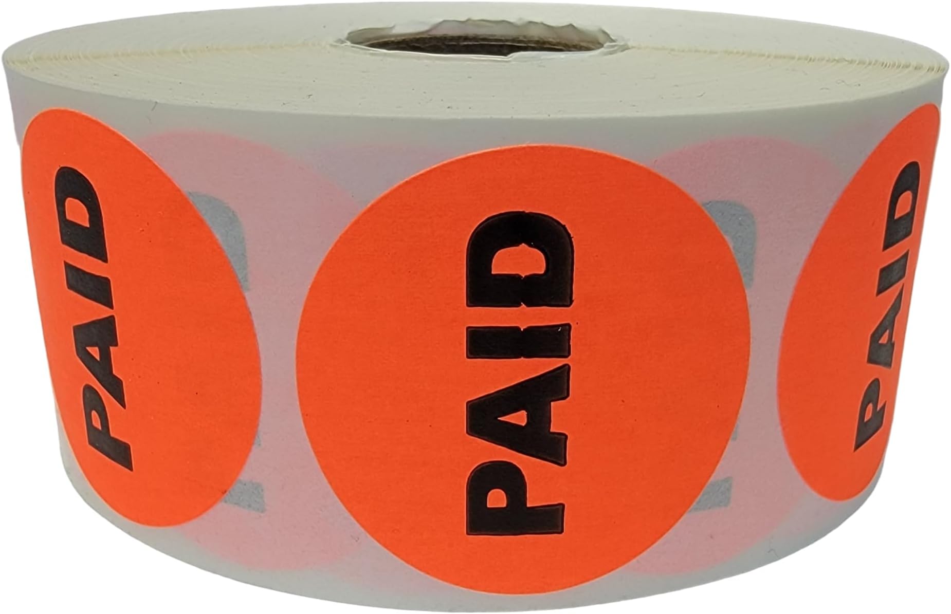 Amazon.com : Paid Thank You Stickers - Retail Sale Labels | 1 1/4"x2 ...