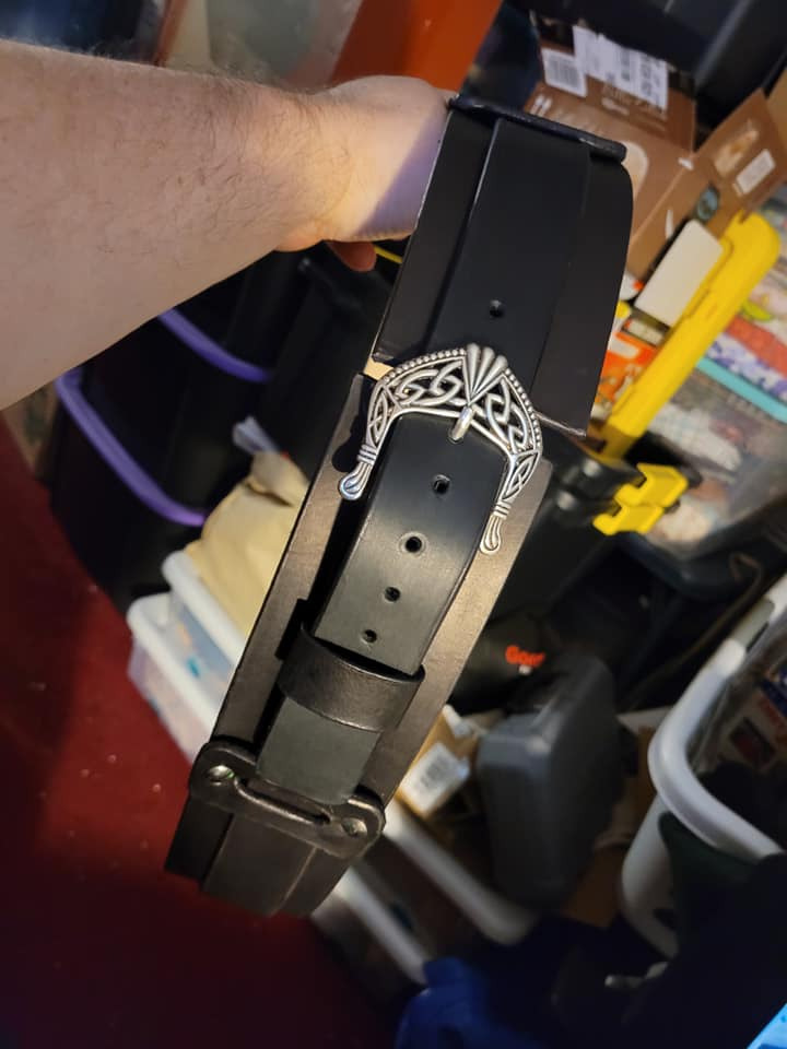 Amazon.com: 3" Wide Belt Strap Heavy Weight Natural Cowhide Leather ...