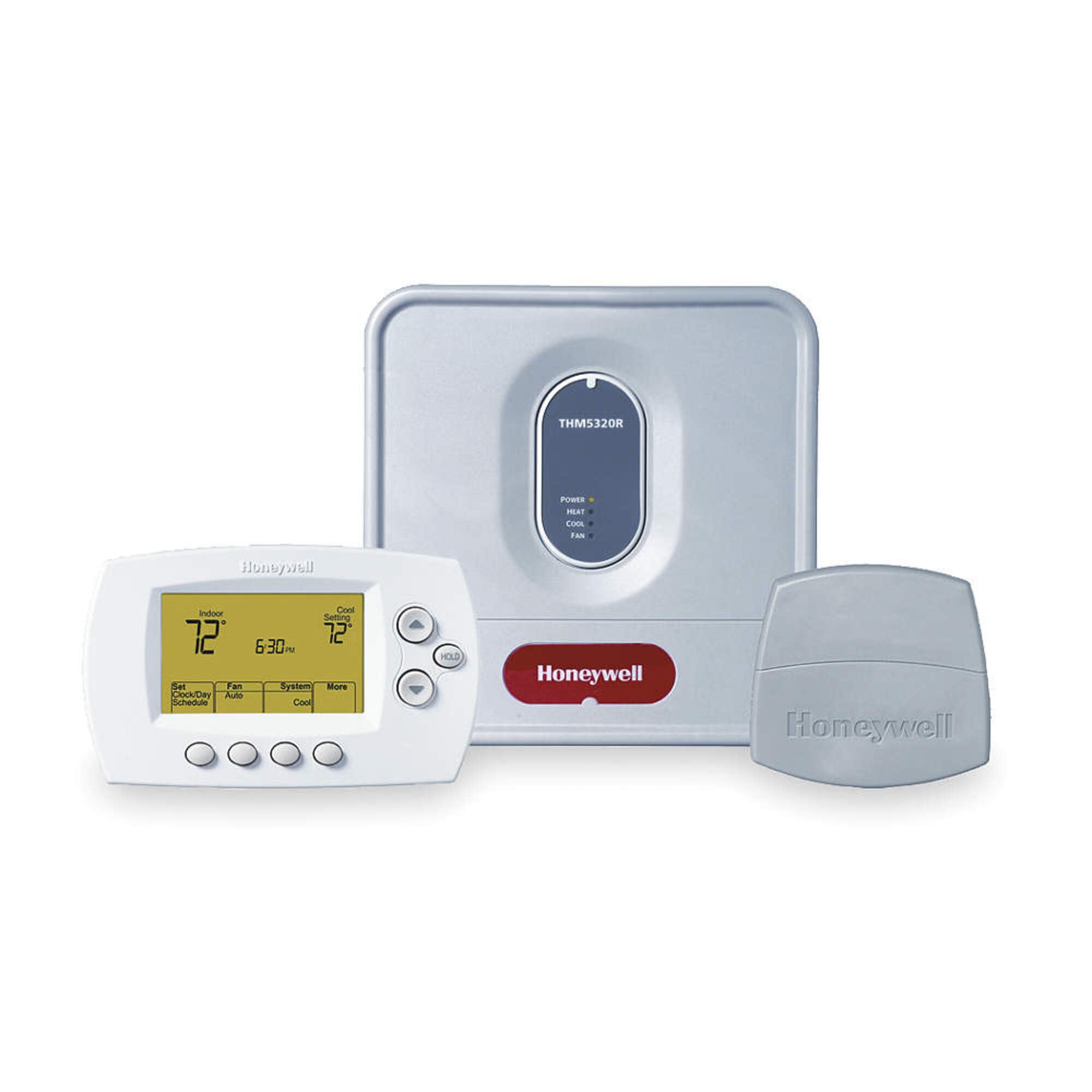 Honeywell YTH6320R1001 Wireless Focuspro Thermostat Kit, Programmable ...
