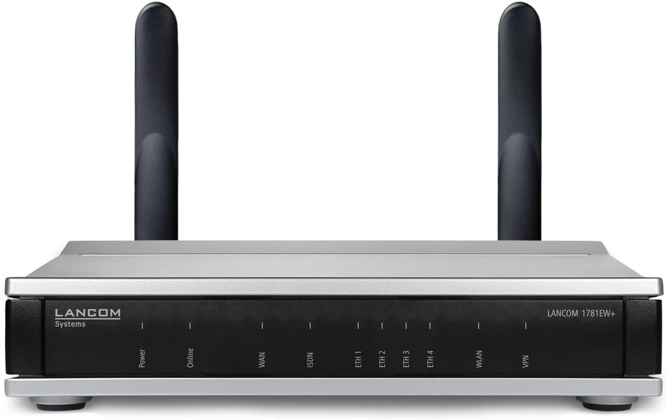 LANCOM 1781EW+ Business VPN Router with IEEE 802.11n WLAN (450 Mbps ...