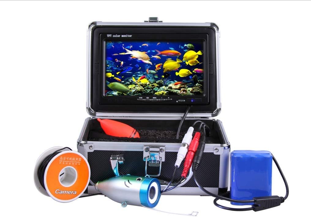 Amazon.com : GAMWATER 7" Inch 1000tvl Underwater Fishing Video Camera ...