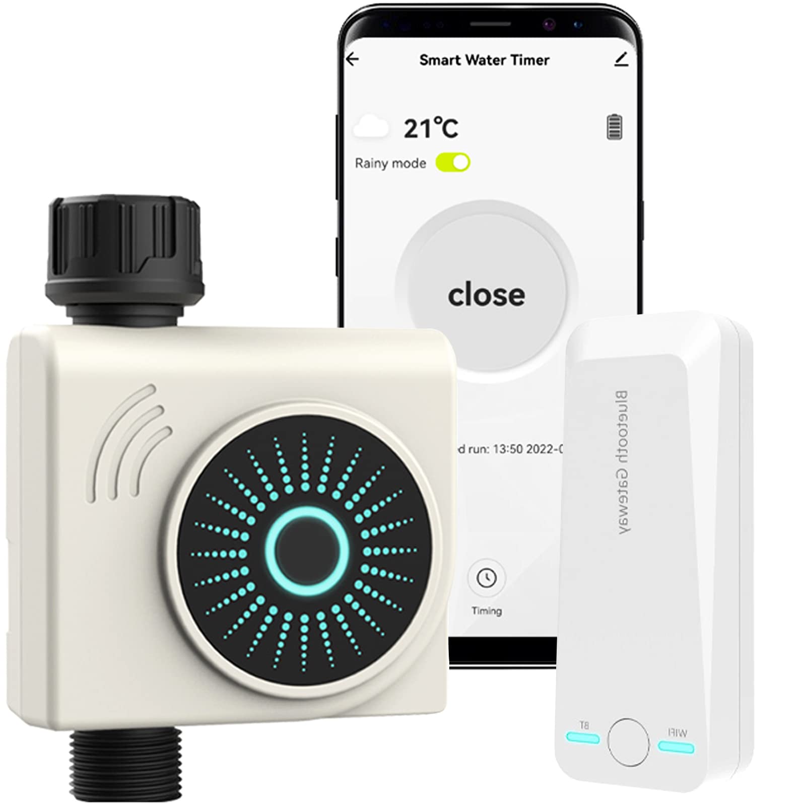 Amazon.com: CROSOFMI Water Timer, Smart Sprinkler Timer for Garden ...