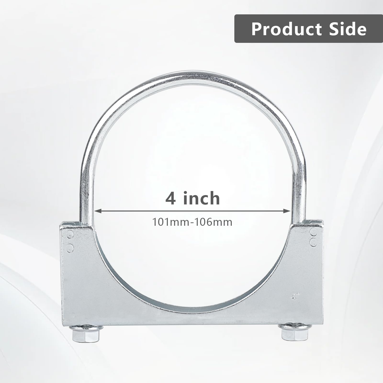 Snapklik.com : 4 Heavy Duty U Bolt Clamps Saddle Type Anti-corrosion 2 ...