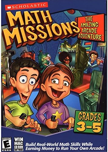 Amazon.com: Math Missions: The Amazing Arcade Adventure (Grades 3-5 ...
