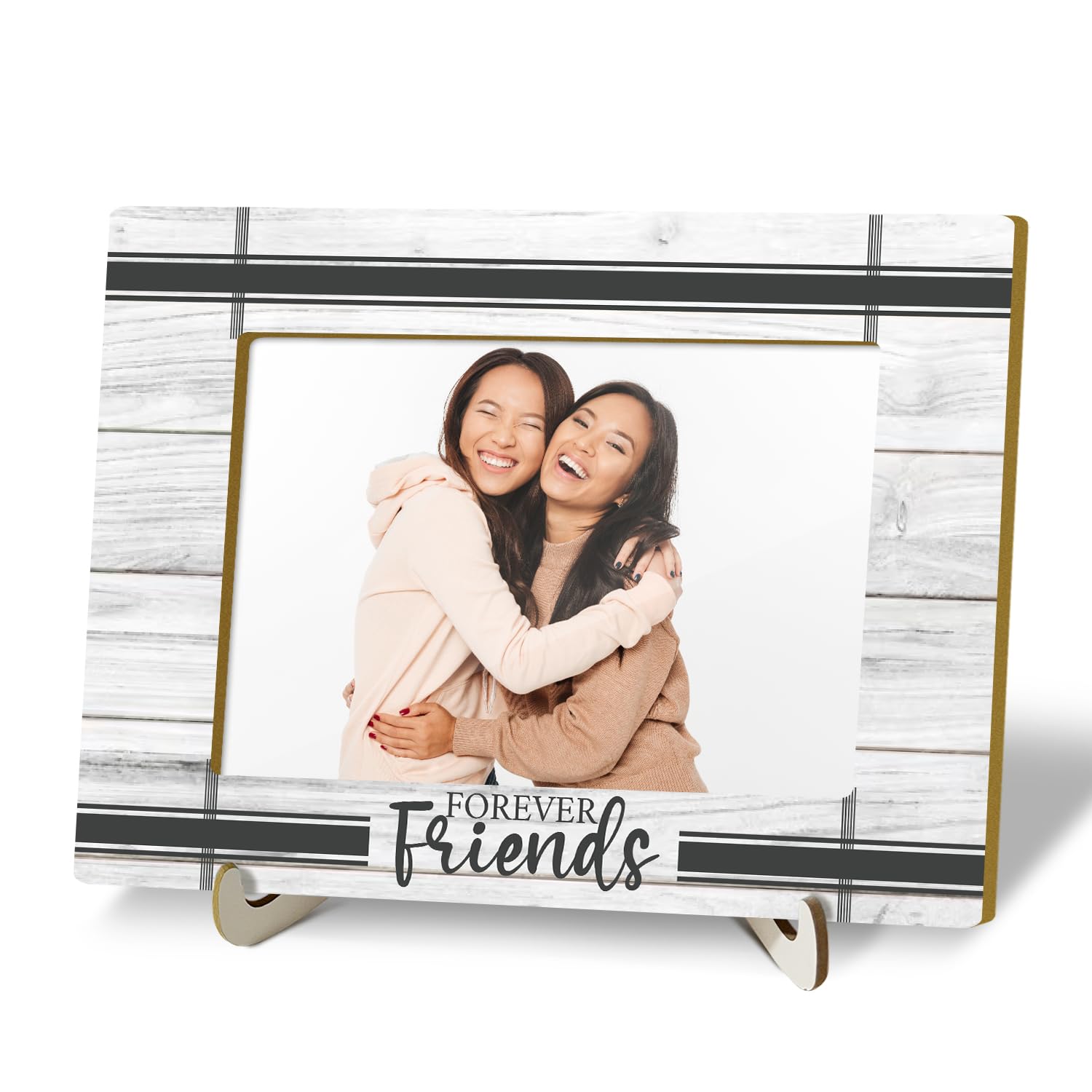 Amazon.com - Tabletop Wood Photo Frame, Forever Friend Desktop Picture ...