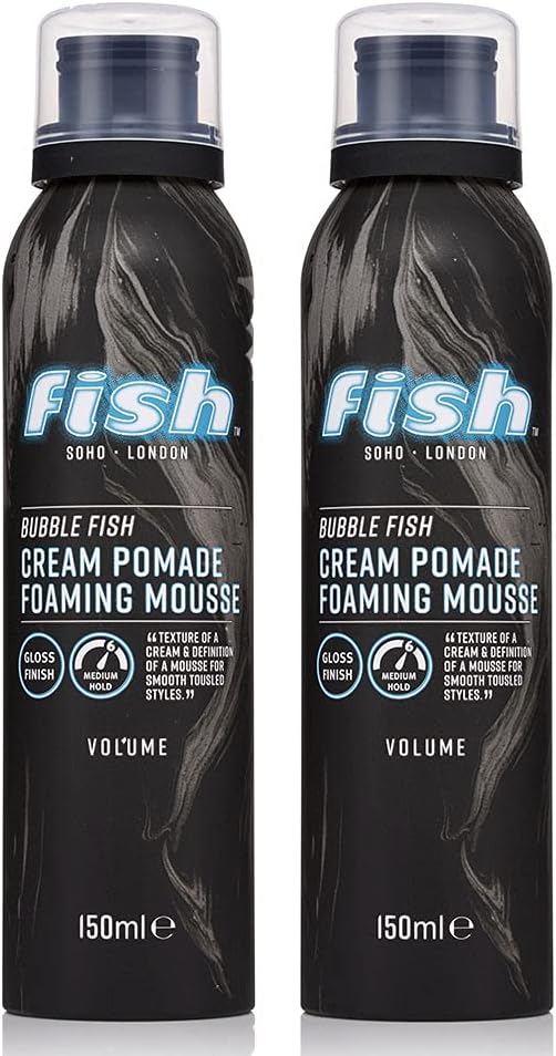 Fish Volume Bubble Fish Cream Pomade Foaming Mousse – The Taming ...