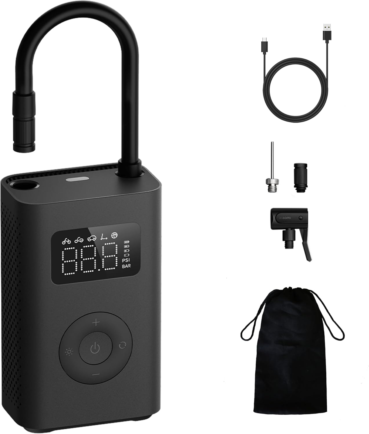 Amazon.com: Xiaomi Cordless Tire Inflator Portable Air Compressor ...