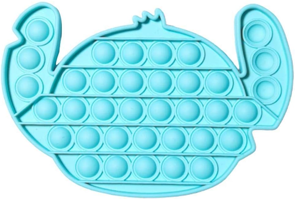 YAQIAN Poppet Fidget Toy, Push Pop Bubble Sensory Fidget Toy Extrusion ...