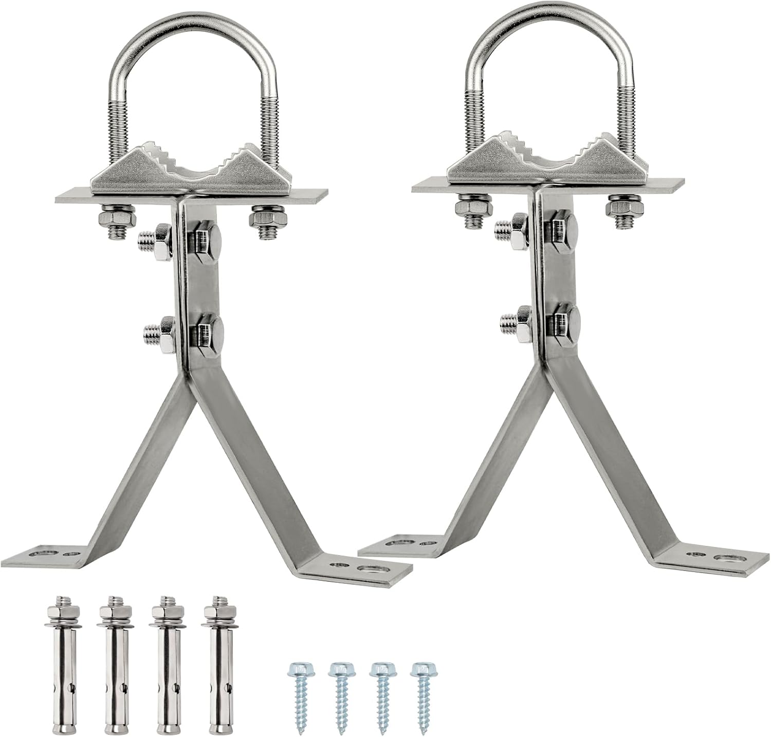 Amazon.com: XRDS-RF Antenna Wall Mount 6 Inch Heavy-Duty Stand Off Wall Mast Mount Windproof ...