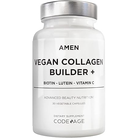 Amazon.com: Vegan Collagen Builder - Organic Whole Foods Fruits + Veg ...