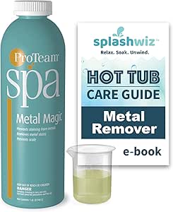Amazon.com : Proteam Spa Metal Magic - Spa Metal Remover for Hot Tub with SplashWiz Hot Tub ...