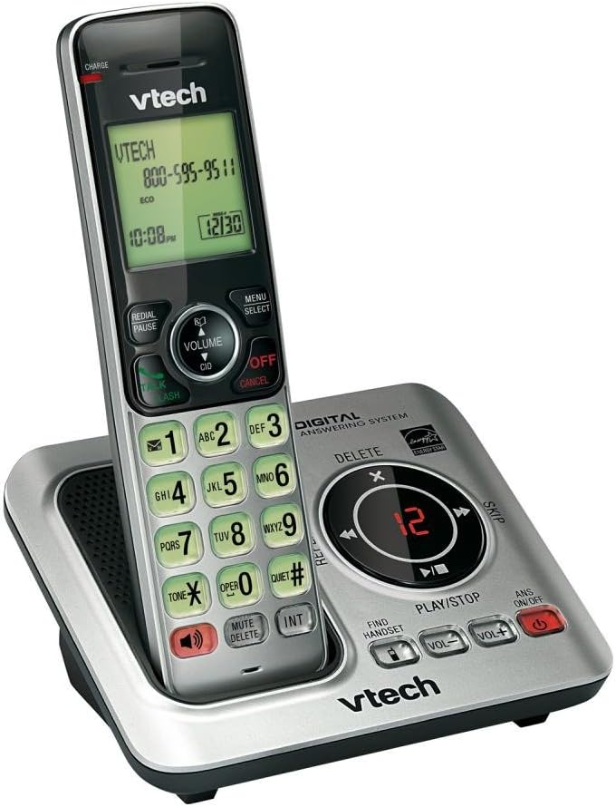 VTech CS6929 DECT 6.0 Sistema telefónico inalámbrico expandible con ...