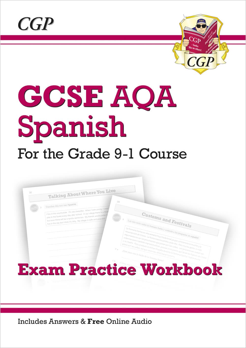 GCSE Spanish AQA Exam Practice Workbook: includes Answers & Online ...