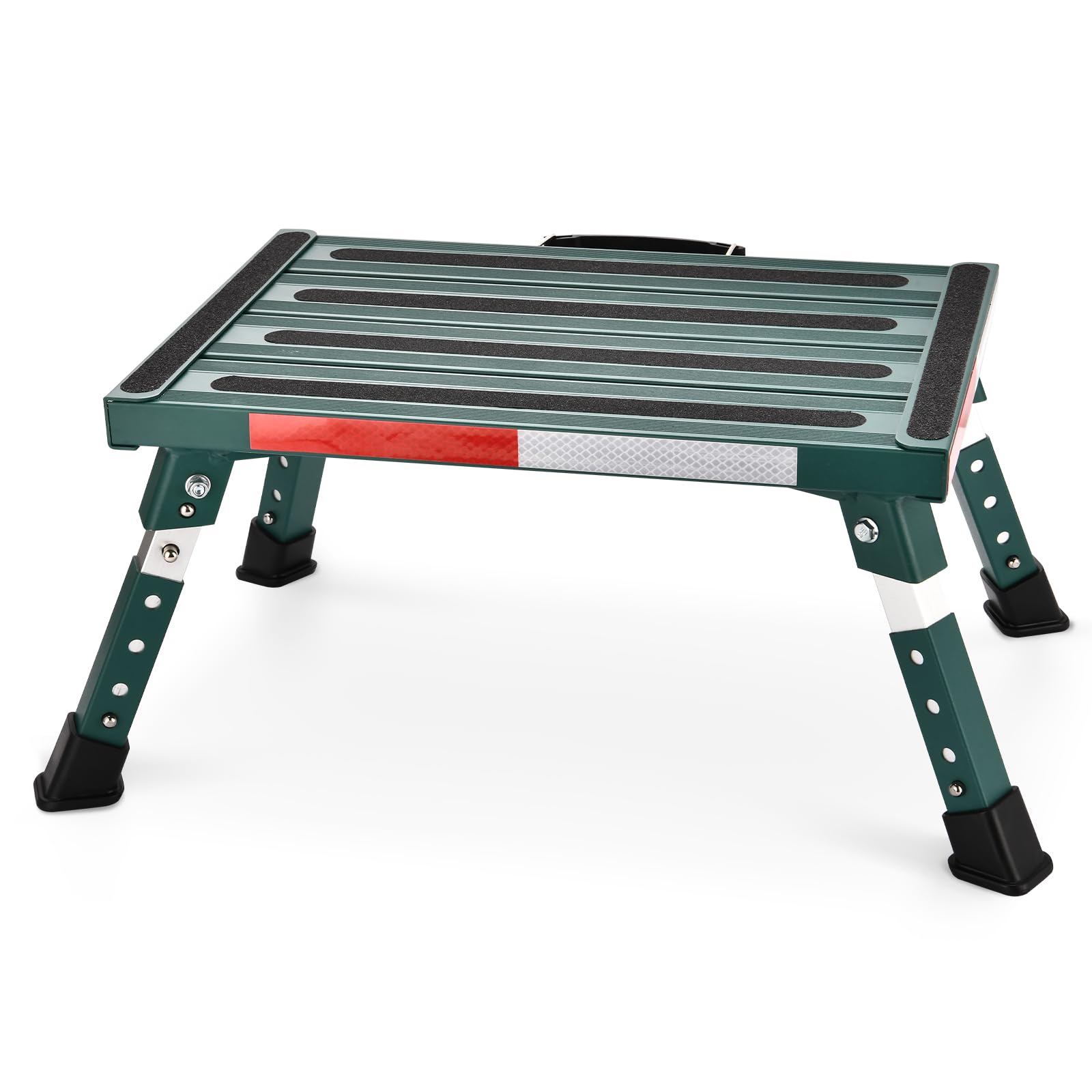 Snapklik.com : Yagud RV Stool, Adjustable Height Folding Step Stool
