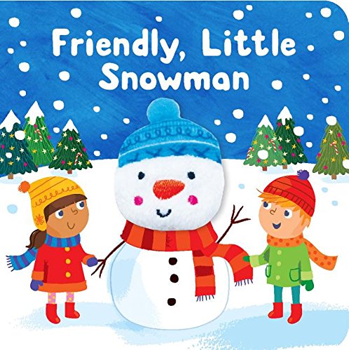 Friendly Little Snowman Finger Puppet Book : Amazon.co.uk: Books