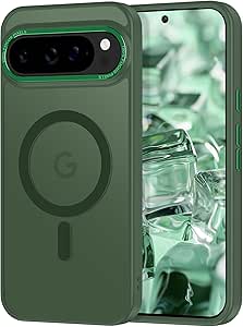 Amazon.com: Casehas Magnetic for Google Pixel 9 Pro XL Case, [Military Grade Drop Protection ...