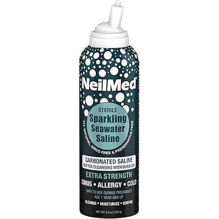 Amazon.com: NeilMed NasaMist Hypertonic Extra Strength Saline Spray ...