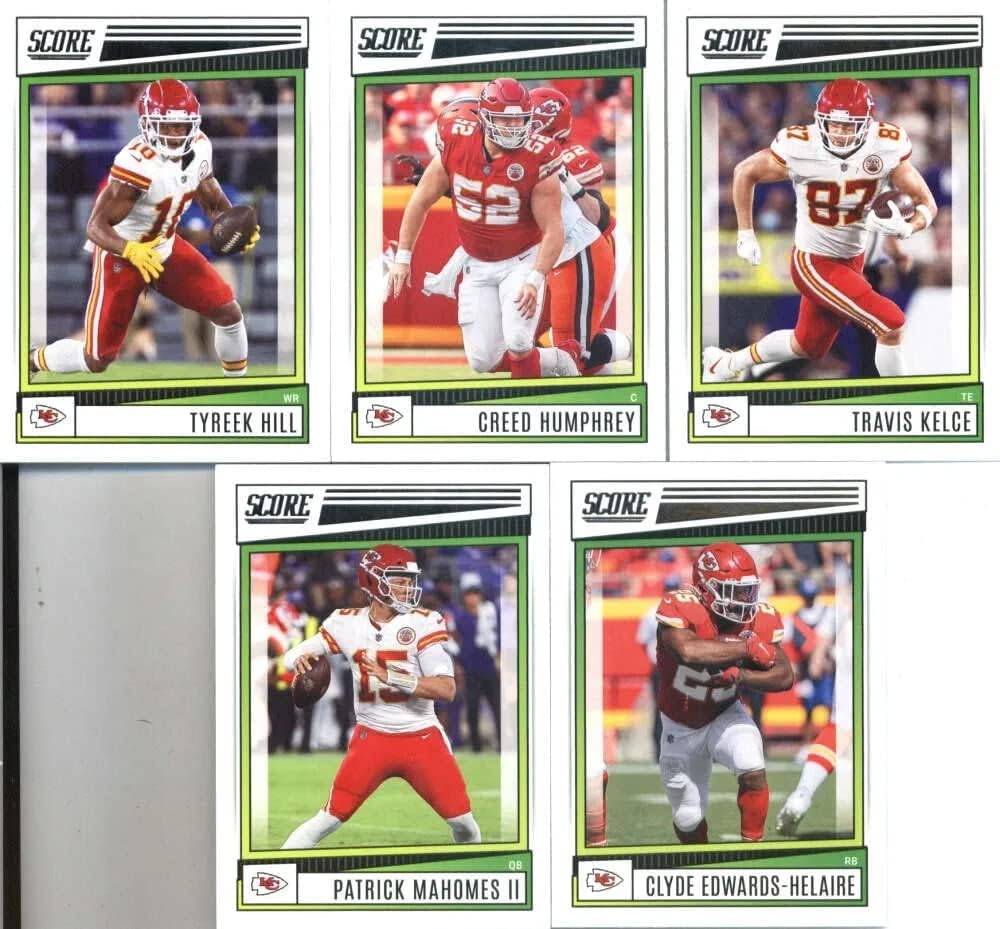Amazon.com: 2022 Panini Score Kansas City Chiefs Base No SP Veteran ...