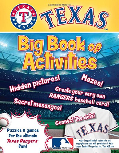 Texas Rangers: The Big Book of Activities: Connery-Boyd, Peg, Waddell ...