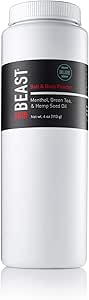 Amazon.com: Beast Men's Skin Ball & Body Powder - Talc-Free Drying ...