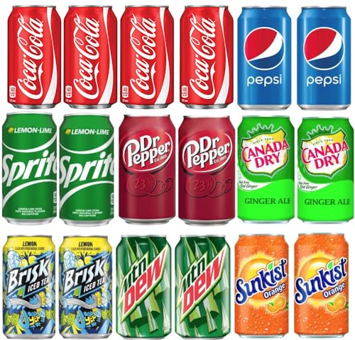Snapklik.com : Soft Drink Assortment Variety: Cola, Pepsi, Sprite ...