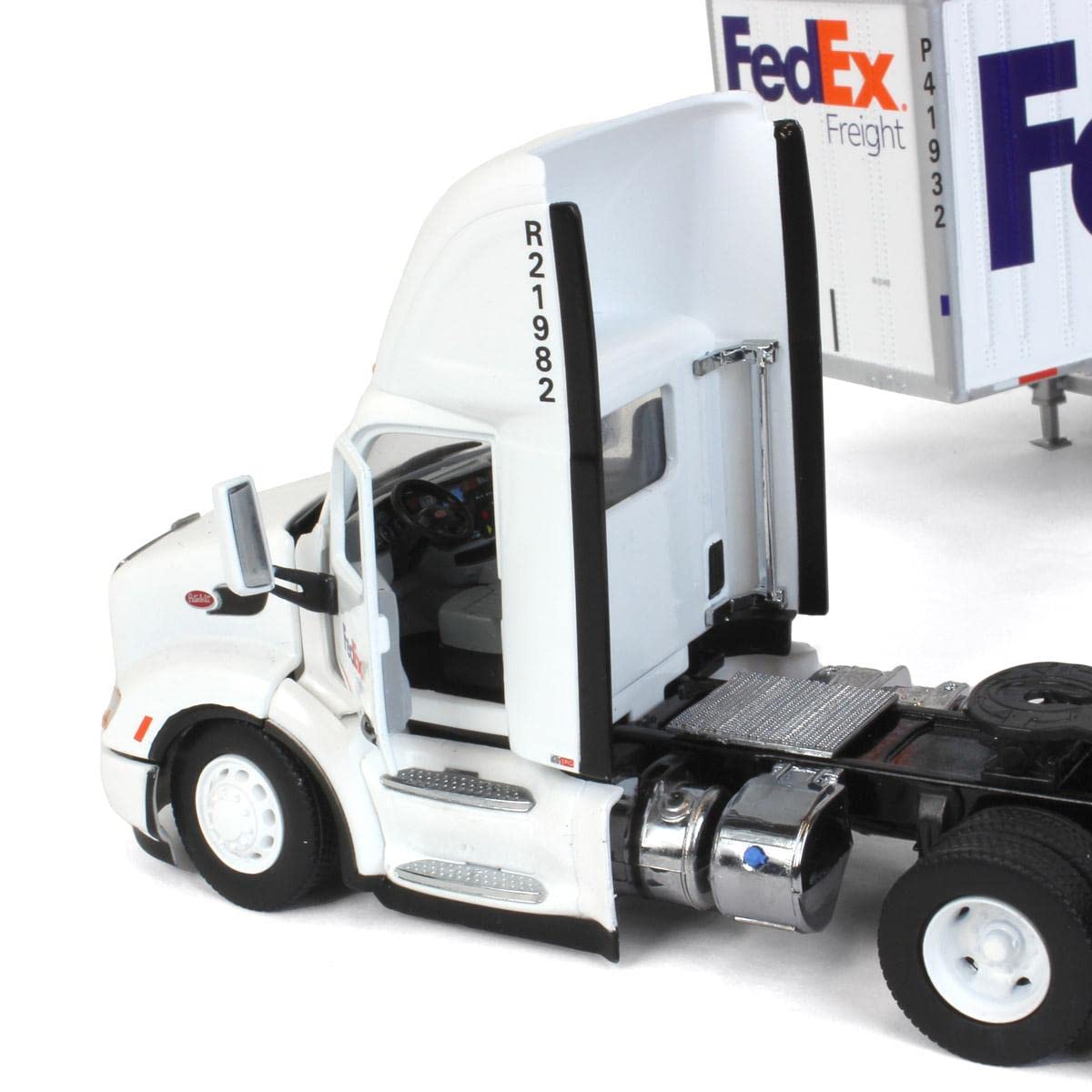 Fedex Ground Diecast Metal Step Van Delivery Truck Scale 1