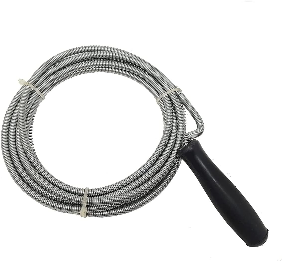 PEBBLE HUG Metal Sink and Drain Cleaner, Spring Wire Waste Pipe Cleaner ...