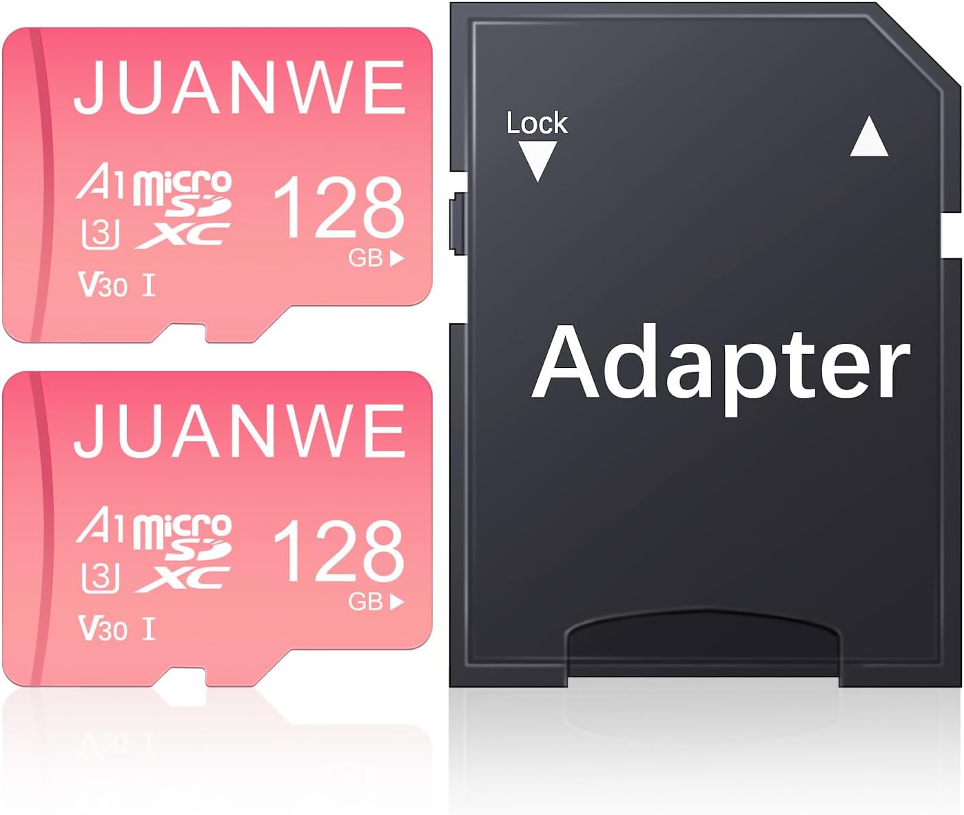 Amazon.com: JUANWE 128GB Micro SD Card 2 Pack microSDXC Memory Card ...
