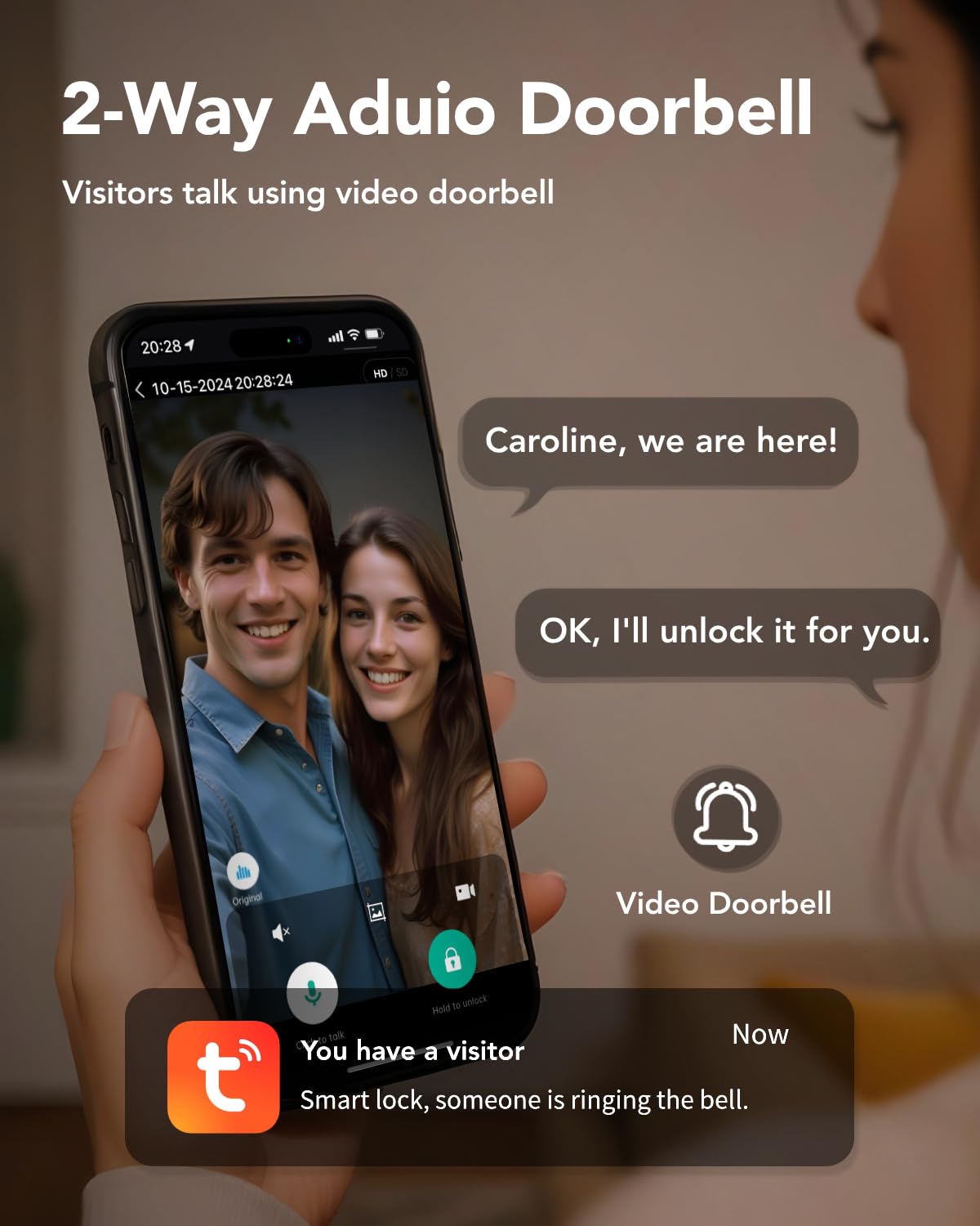 Devo G1 Video Smart Lock with Camera&Doorbell,6-in-1 Keyless Entry Door ...