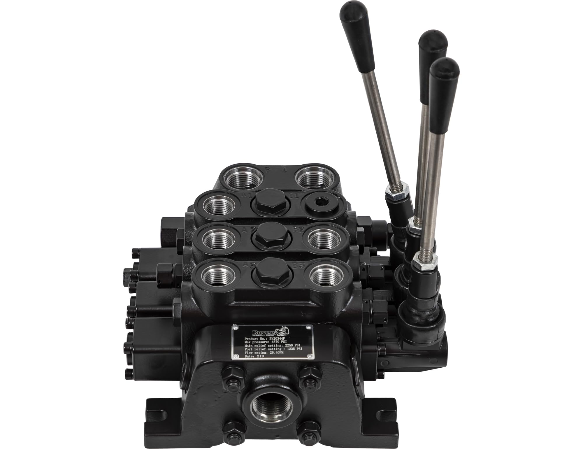 Buyers Products BV20344P 21 GPM Series 4-Way Sectional Valves, 2 Port ...