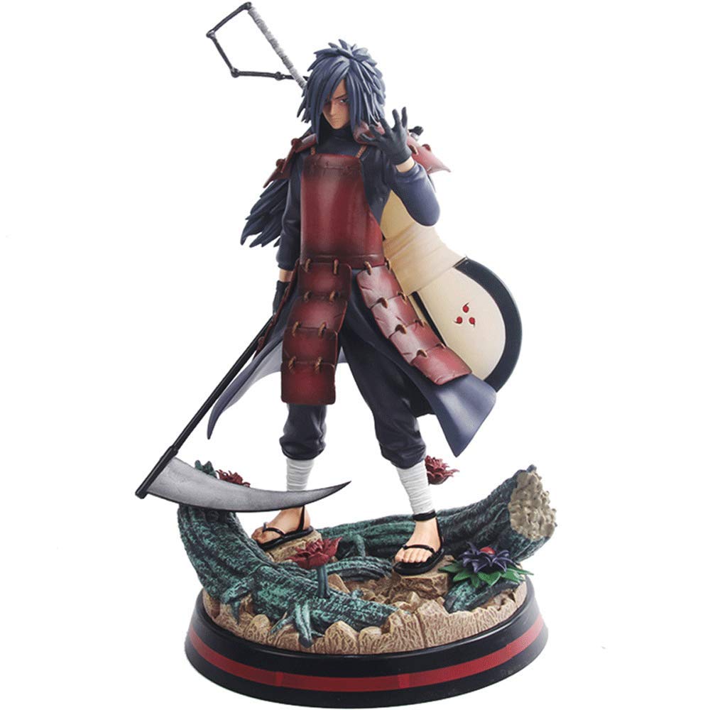 Buy Uchiha Madara Figure, 11.8-inch Naruto Character Model, Standing ...