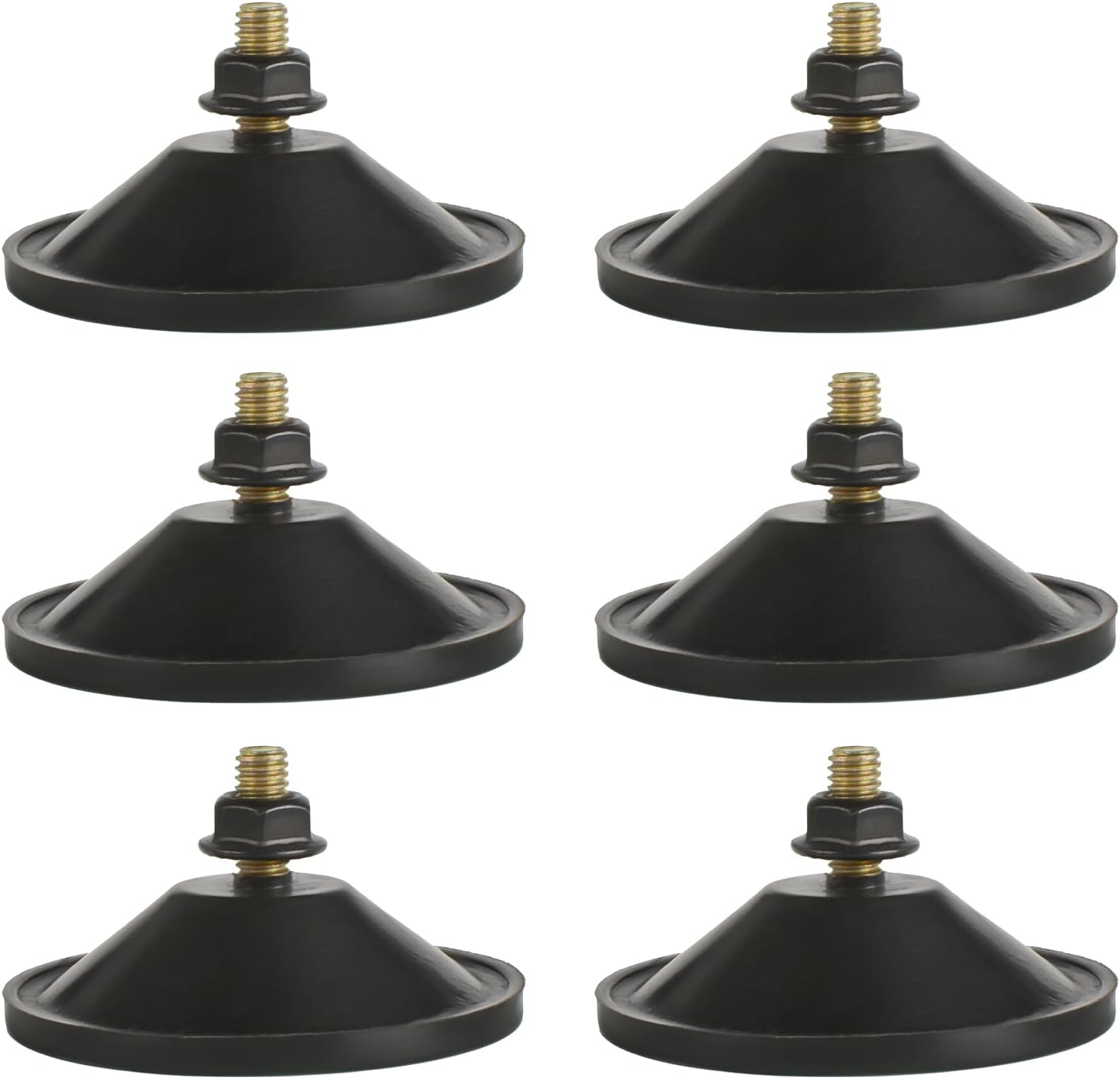 Amazon.com: AccEncyc 6 Pcs Strong Thickened Sucker Suction Cup Clear ...