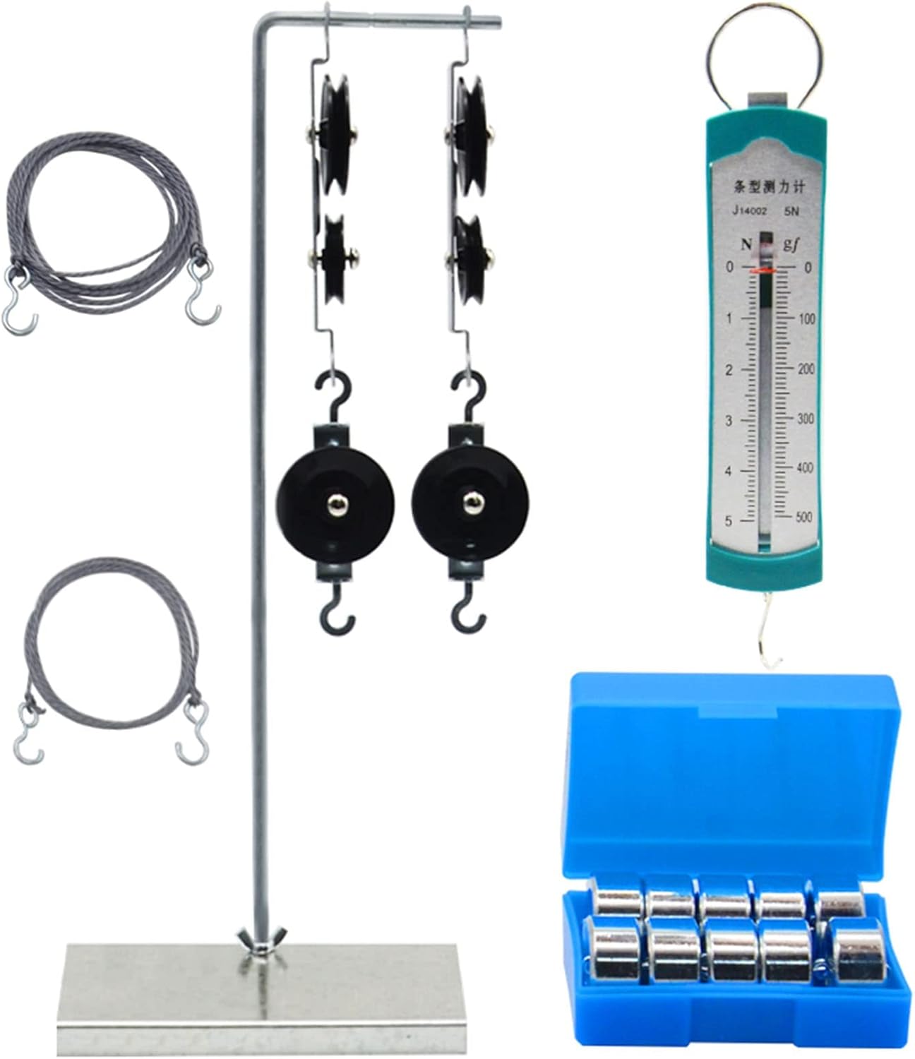 Amazon.com: KINOFU Pulley Physics Experiment Set with Bracket Metal ...