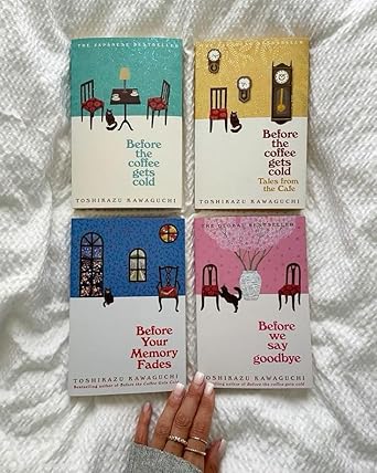 4 Books collection Set: Before The Coffee Gets Cold, Tales From The Cafe, Before Your Memory ...