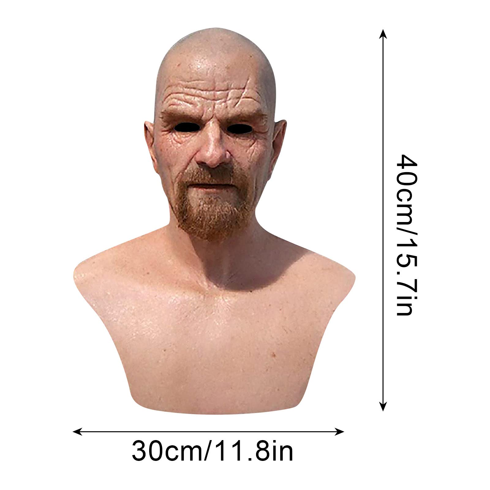 Halloween Old Man Masks For Adults Halloween Old Man Mask Cosplay Party ...