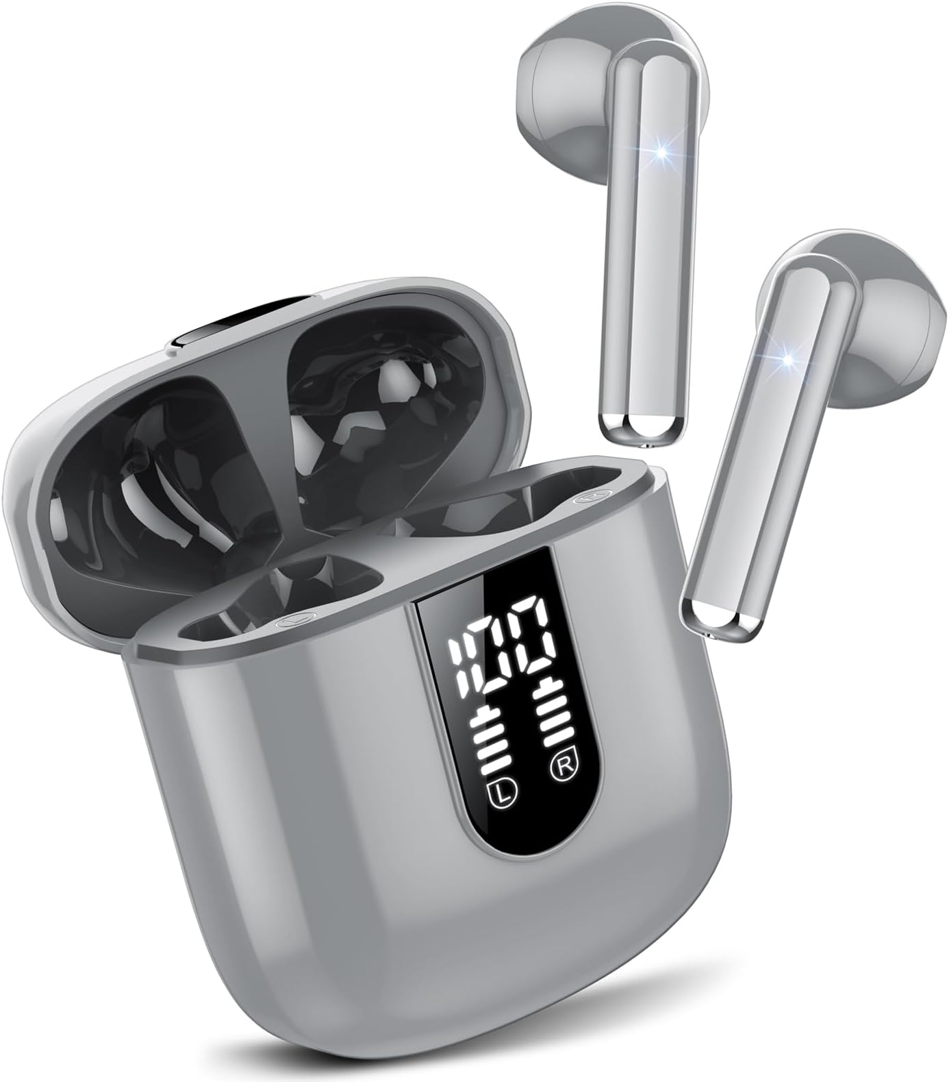 Cuffie Bluetooth, Auricolari Bluetooth 5.3 con Stereo HiFi Immersivo ...