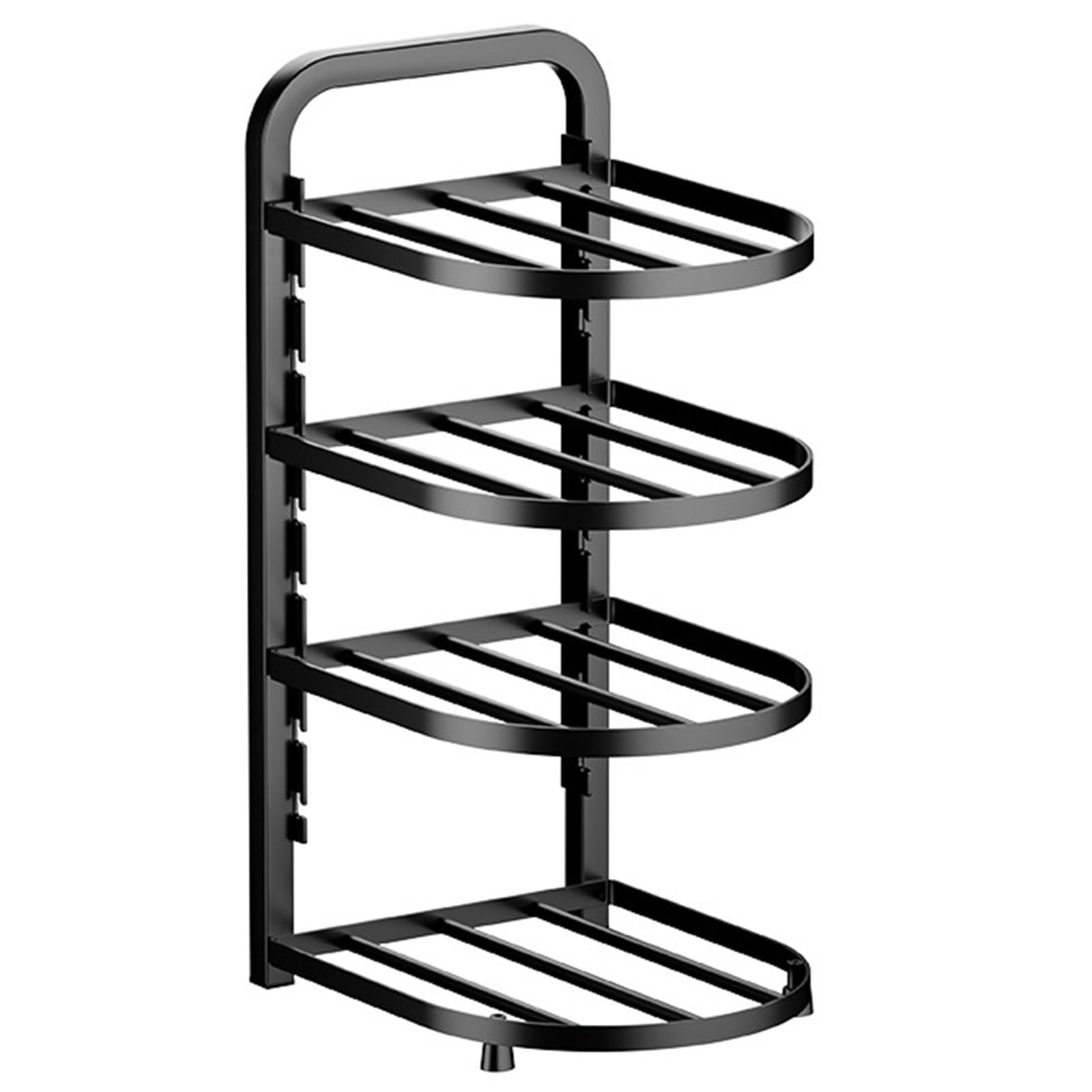 Amazon.com: TemkIN 4-Tier Adjustable Pot and Pan Organizer Rack for ...