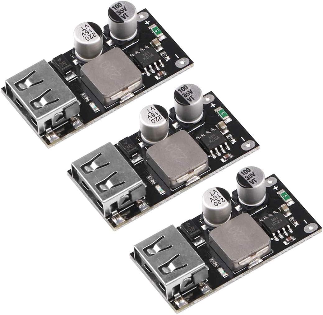 Amazon.com: MakerHawk 3pcs DC-DC Adjustable Buck Converter 6V-32V(12 ...