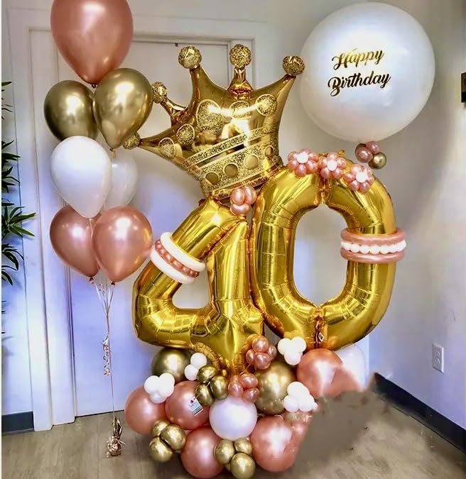 Sky Shot Made in India 32” Inch 40 Year Golden Beautiful Foil Big ...