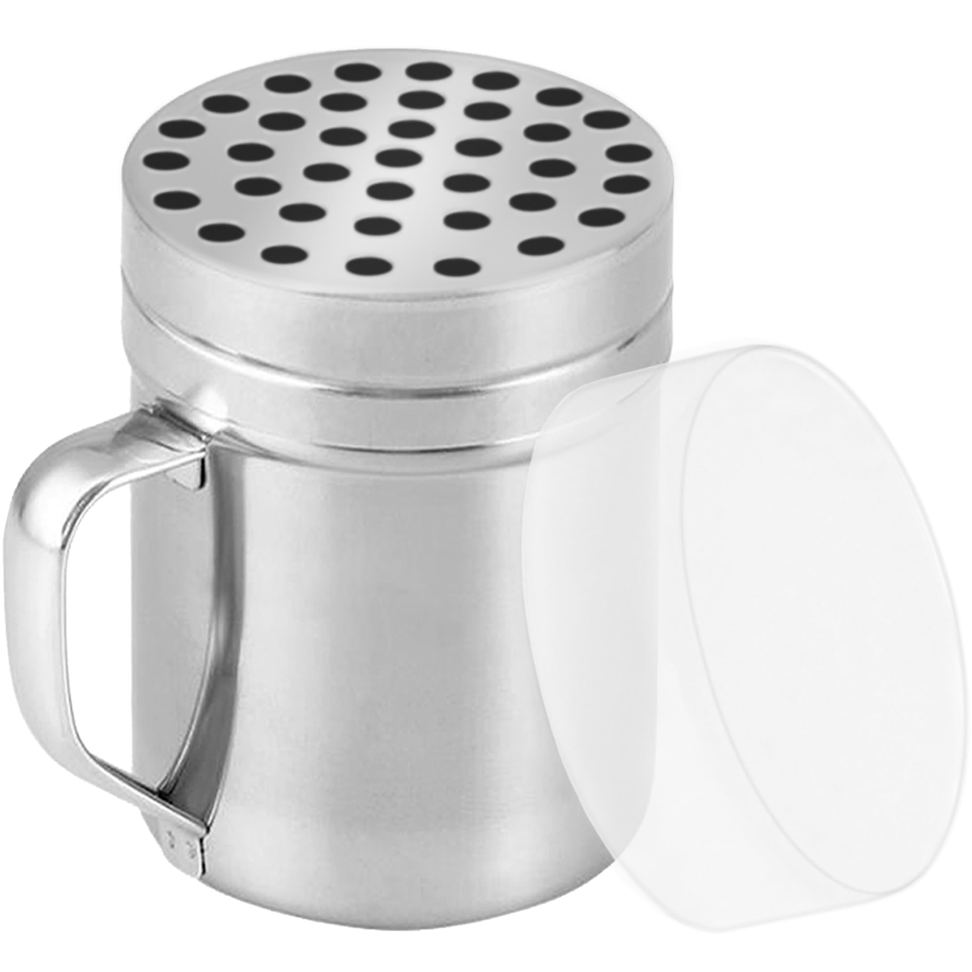 Amazon.com: CUSINIUM 6oz Metal Parmesan Cheese Shaker with Large Holes ...