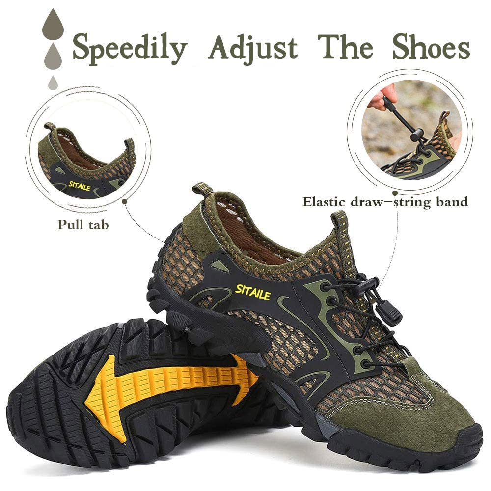 Snapklik.com : Hiking Water Shoes For Men Women Quick Dry Barefoot Aqua ...