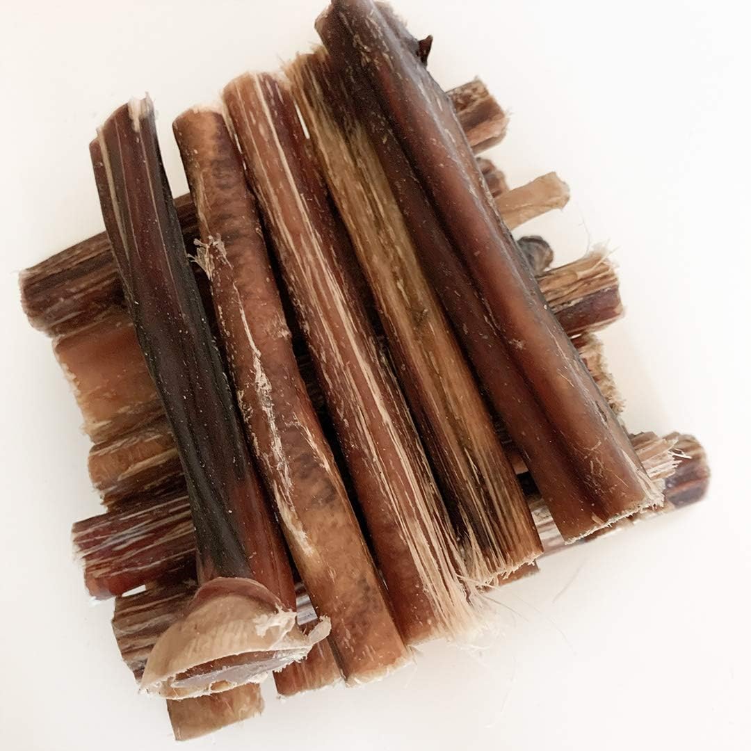 Best Bully Sticks, Pizzle Sticks for Dogs 15-12 cm, 25 Pcs, Natural Dog ...