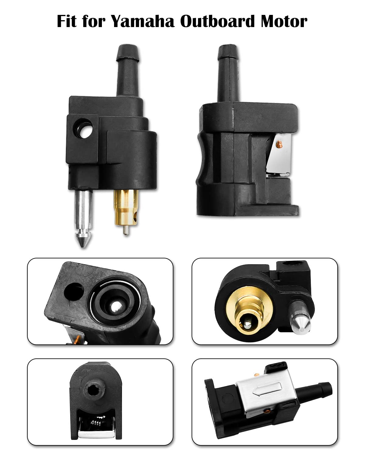 Boat Fuel Line Quick Connect Five Oceans 5/16 Inch Barb Female Fuel